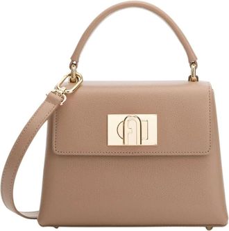 Furla Femme, Sacs, Gris, Taille: ONE Size 1927 Mini Top Handle