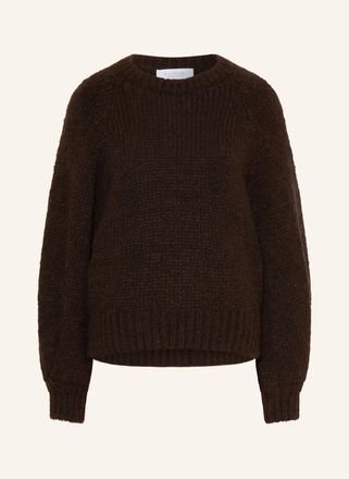 Rich & Royal Pullover Mit Alpaka braun
