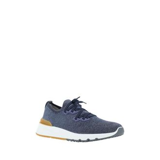 Brunello Cucinelli Cotton Athletic Sneakers - Blue