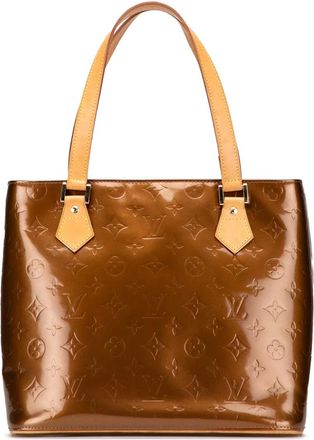Louis Vuitton sac cabas Monogram Vernis Houston (2000) - Marron