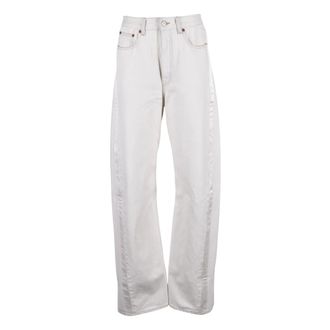 Maison Margiela Damen, Jeans, Wei&szlig;, W28Gr&ouml;&szlig;e