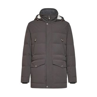 Brunello Cucinelli Bubble Jacket - - Jackets - Herren - Grau - 2XL