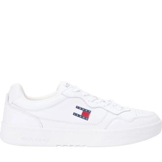 Tommy Jeans Wei&szlig;e Cupsole Sneaker - - Shoes - Herren - Wei&szlig; - 44 EU