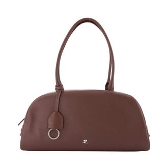 Courr&egrave;ges Monday Shoulder Bag - - Bags - Damen - Braun - ONE SIZE