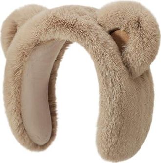 Generic Cache-oreilles pour femme, par temps froid, couvre-oreilles chauds, bandeaux de protection auditive pour patinage sur glace, chasse, ski, snowboard, c