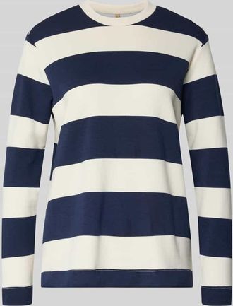 Soyaconcept Sweatshirt mit geripptem Rundhalsausschnitt Modell BARNI