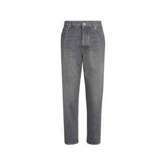 Brunello Cucinelli Herren, Jeans, Grau, SGr&ouml;&szlig;e