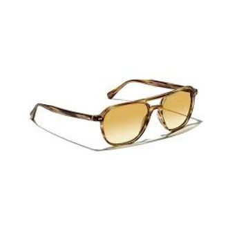 Moscot Lunettes de soleil aviateur Bjorn Sun - unisex - Accessoires - Brun - Taille: 58 MM