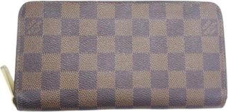 Louis Vuitton Portefeuille long (bi-pli) Pre-owned - Femme - Pre-owned - Brun - Taille: ONE Size