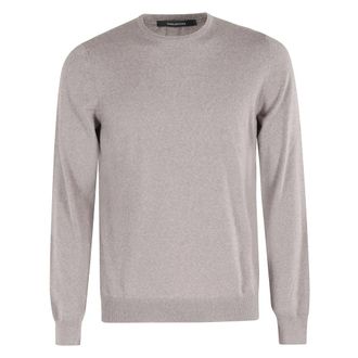 Tagliatore Marley Rundhals Strickware - - Knitwear - Herren - Braun - L