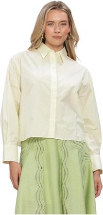 Copenhagen Muse Damen, Blusen & Hemden, Gelb, 2XS/XSGr&ouml;&szlig;e
