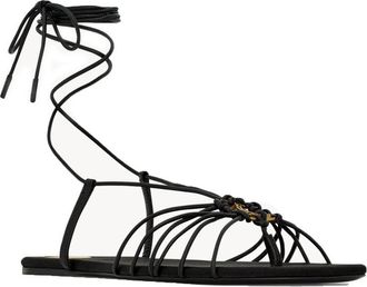 Saint Laurent Babylone Sandals - Black