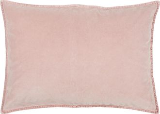 Ib Laursen Kissen Bezug 72x52 Rose Shadow Uni H&uuml;lle Deko rosa hell Skandi Velour