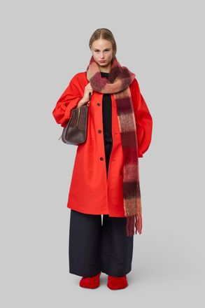 Sofie D'Hoore Mid Length Coat With 2 Patchpockets