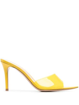 Gianvito Rossi mules Elle 85 mm - Jaune