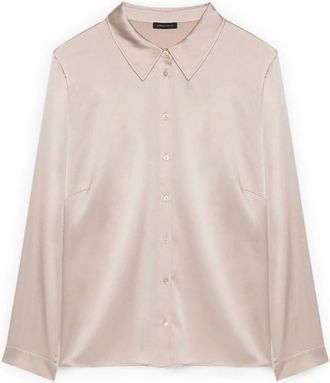 Fiorella Rubino Damen, Blusen & Hemden, Rosa, 2XLGr&ouml;&szlig;e