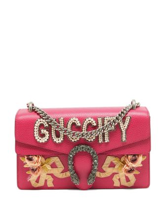 Gucci Kleine Dionysus Guccify Schultertasche - Rosa