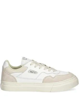 Stepney Workers Club baskets en cuir - Tons neutres