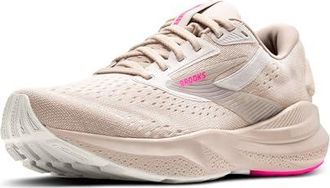 Brooks Chaussures de Course Adrenaline GTS 24 pour Femme, Gris Ch&acirc;teau/Noix de Coco/Rose, 40 EU