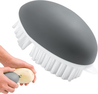 Generic Gem&uuml;seb&uuml;rste - Kartoffelschrubberb&uuml;rste | Soft Veggie Scrubber Multifunktionale Kartoffelb&uuml;rste | Bequeme K&uuml;chenger&auml;te | Kartoffelb&uuml;rstenschrubber F&uuml;r