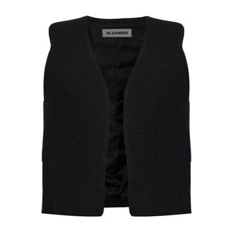 Jil Sander Weste - - Suits - Herren - Schwarzk - M