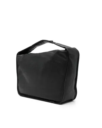 Patrizia Pepe Womens Shoulder Bag Black Calf Leather