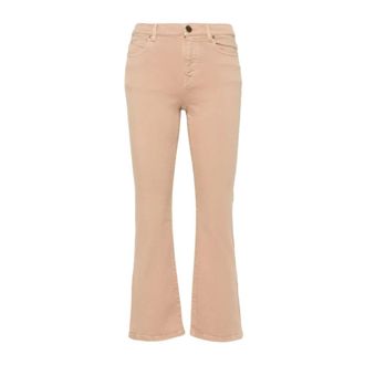 Pinko Cropped Hose - - Trousers - Damen - Beige - W31