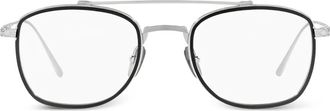 Persol lunettes de vue à monture carrée - Argent