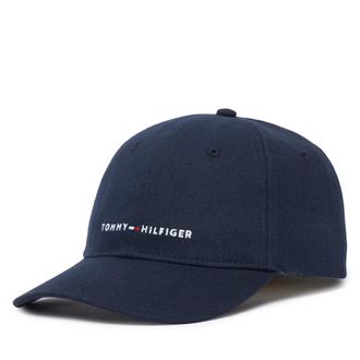 Tommy Hilfiger Cap Tommy Hilfiger Th Foundation Soft AM0AM14511 Dunkelblau