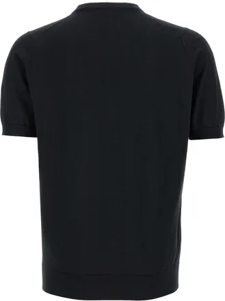 John Smedley Sea Island T-shirt - Black