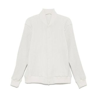 Issey Miyake Giacca - - Jackets - Damen - Wei&szlig; - L