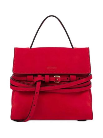 Moschino Hobo Bags - Poppy Red Foldover Top Bag - Gr. unisize - in Rot - f&uuml;r Damen