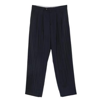 Lc23 Marzotto Gessato Pence Hose - - Trousers - Herren - Blau - S