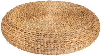 Atmosphera Atmosphera - Sitzhocker Wond - geflochtene Wasserhyazinthe d. 55 cm cr&eacute;ateur dint&eacute;rieur