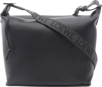 Loewe sac porté épaule Cubi (années 2020) - Noir
