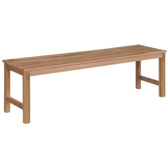 vidaXL Banc de jardin 150 cm Teck solide vidaXL