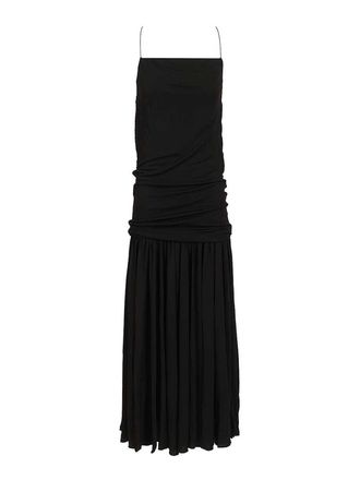 Jacquemus Robe Au Genou - Noir