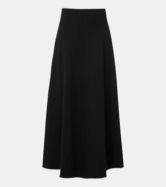 Extreme Cashmere Jupe longue N&deg;498 Grace en cachemire