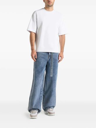 Mani&egrave;re De Voir TS007 T-Shirt in Wei&szlig; mit entspannter Passform