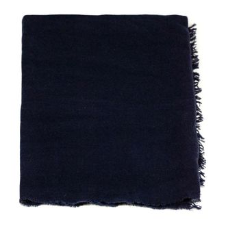 KANGRA Homme, Accessoires, Bleu, Taille: ONE Size Wool and Cashmere Scarf