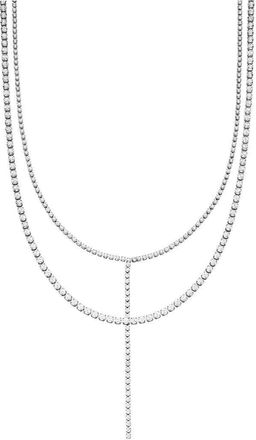 Purelei Halskette - Doppelkette Festive - Gr. unisize - in Silber - f&uuml;r Damen