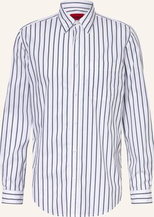 HUGO BOSS Hugo Hemd Erillo Oversize Fit weiss