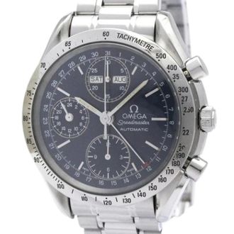 Omega unisex, Pre-owned, Bleu, Taille: ONE Size Pre-owned Speedmaster 3521.80