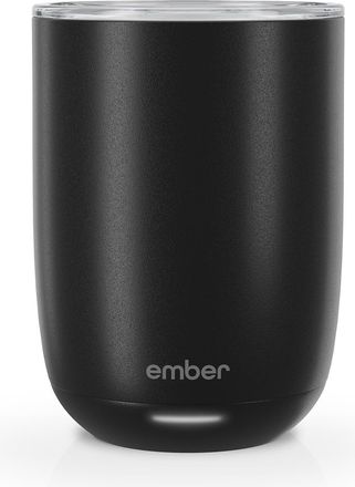 Ember Temperature Control Smart Cup, 400 ml, App-gesteuerte beheizte Kaffeetasse, inklusive Deckel, Espressotasse mit 90 min Akkulaufzeit, Schwarz