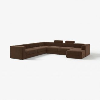 IKEA J&Auml;TTEBO Sofa, U-Form/7-sitzig