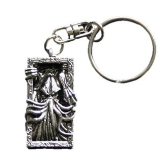 Generic Cthulhu Porte-cl&eacute;s pieuvre (H.P. Lovecraft) avec pochette cadeau, multicolore, taille unique