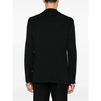 Tagliatore Wool Blend Blazer - Black