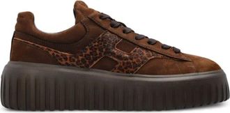 Hogan Damen, Schuhe, Braun, 37 1/2 EUGr&ouml;&szlig;e