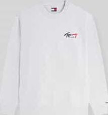 Tommy Jeans Regular Fit Sweatshirt aus reiner Baumwolle