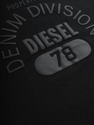 Diesel Rundhalsshirt Regular Fit Logo Shirt - T-JUST-E17-OUT